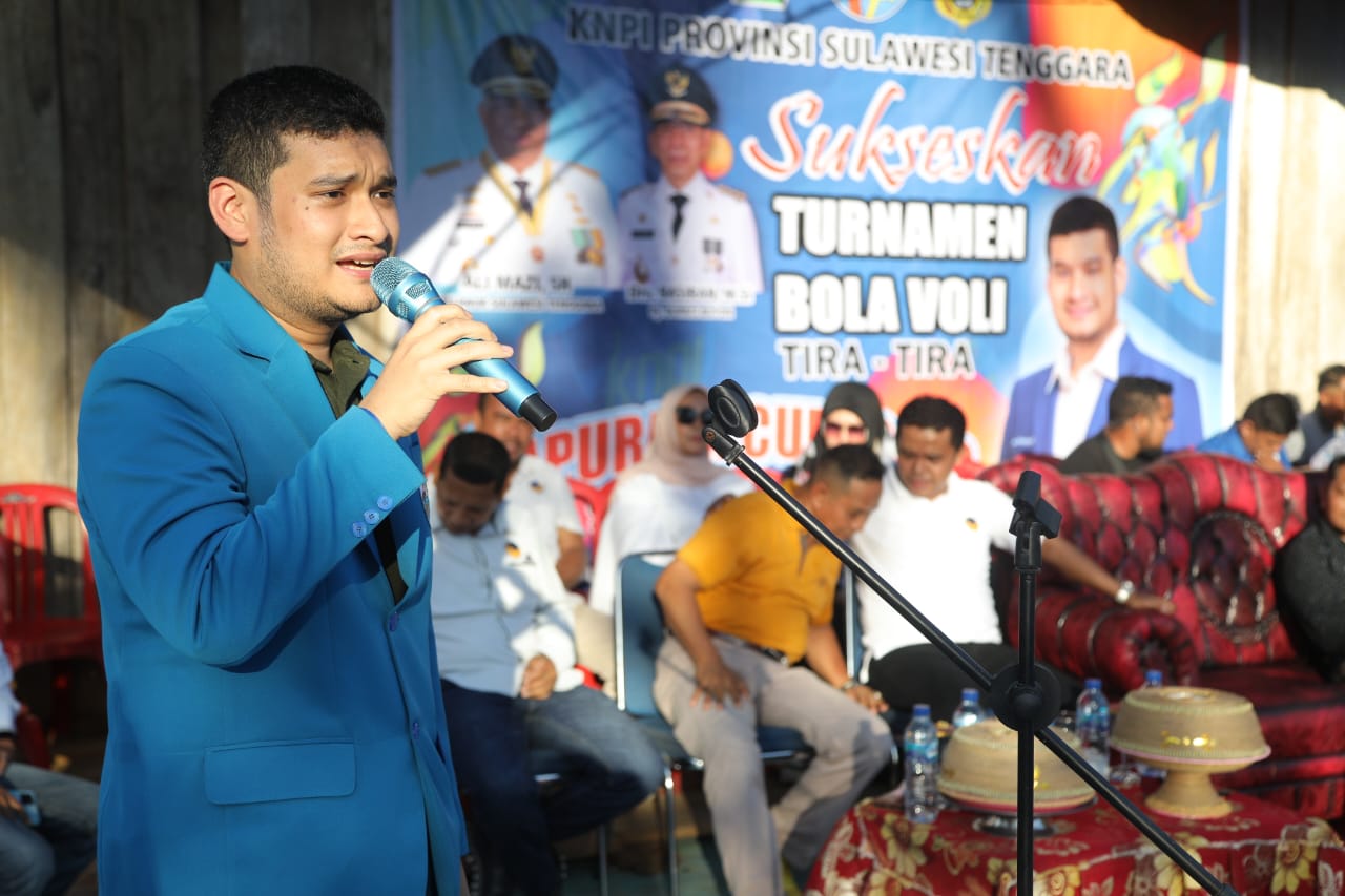 Alvin Akawijaya Putra Ali Mazi Buka Kejuaraan Bola Voli Tira-Tira ...