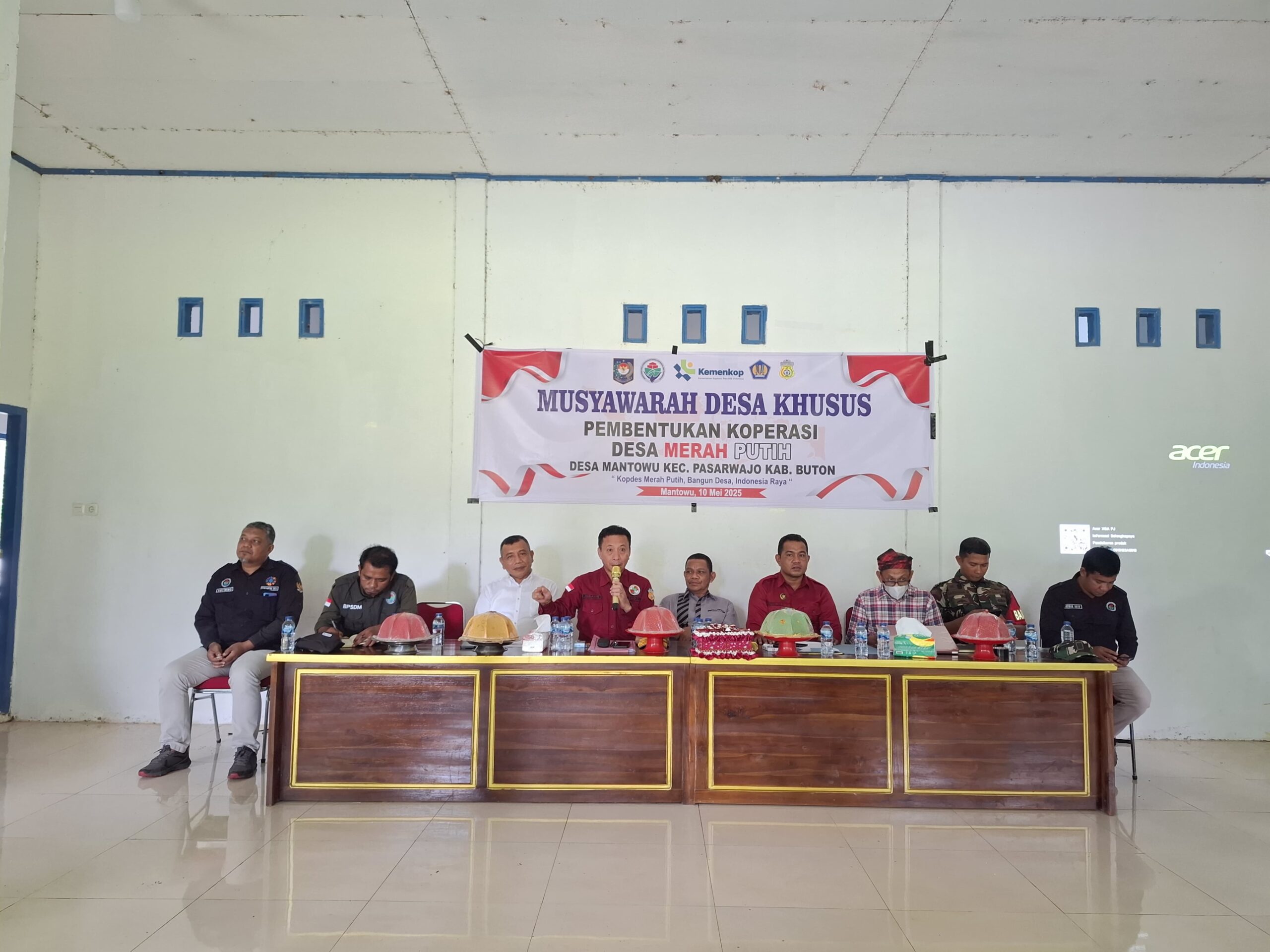 Pemdes Mantowu Resmi BentukKoperasi Desa Merah Putih untuk Dorong ...